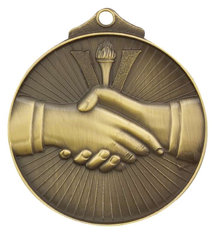 Handshake Medal - Trophy Company