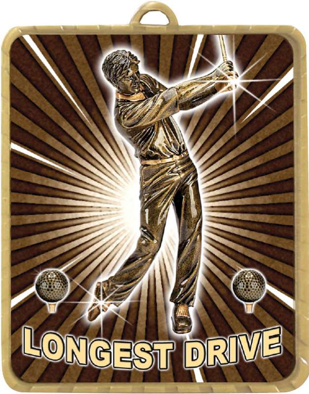 Gold Lynx Medal - Longest Drive - Trophy Company