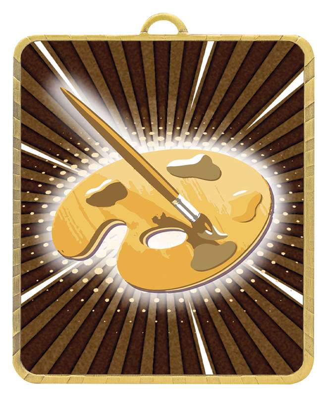 Gold Lynx Medal - Visual Arts - Trophy Company